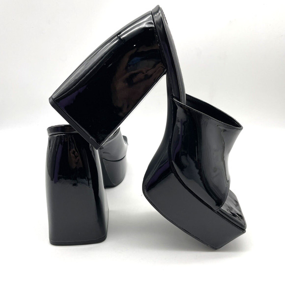 Public Desire | Shoes | New Public Desire Black Patent Ultra High ...